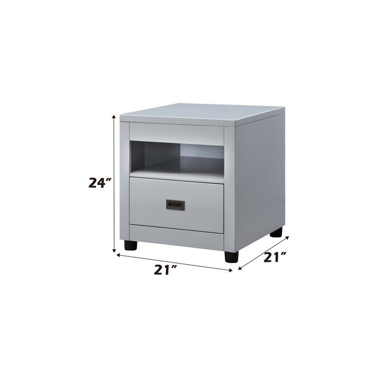 Latitude Run® 1 Drawer End Table With Storage | Wayfair
